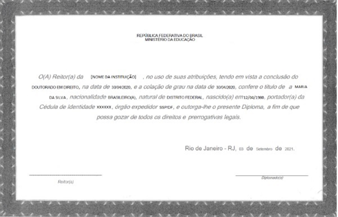 Consulta de Diplomas - Estácio